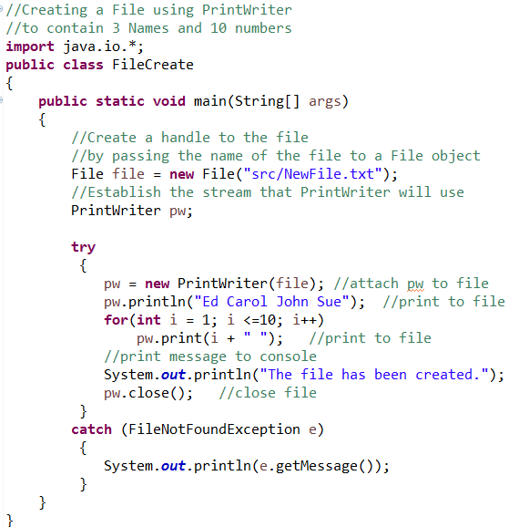 Creating Sequential Files JavaBitsNotebook