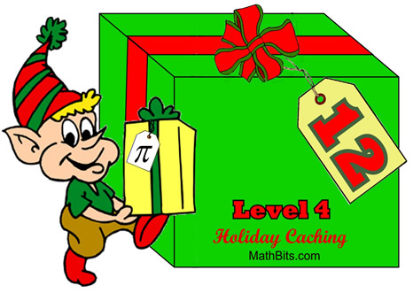 MathCaching Box Game - Holiday Version